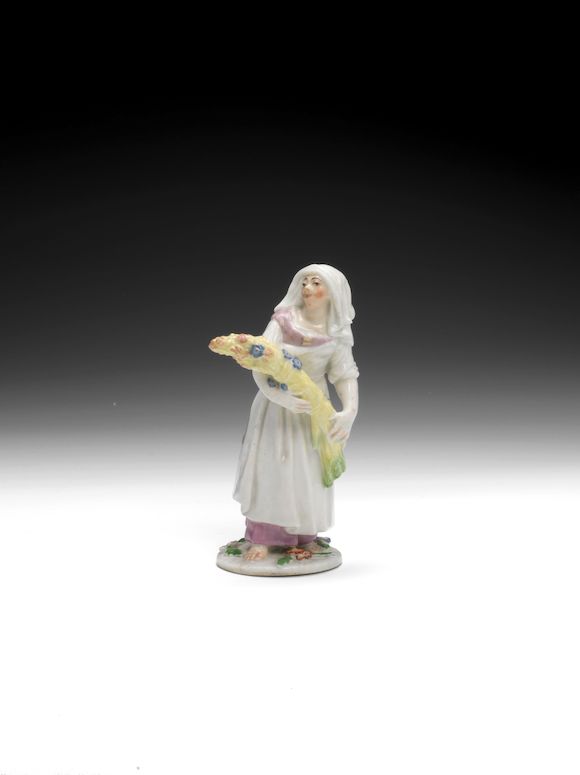Bonhams : A Chelsea figure of Summer, circa 1756
