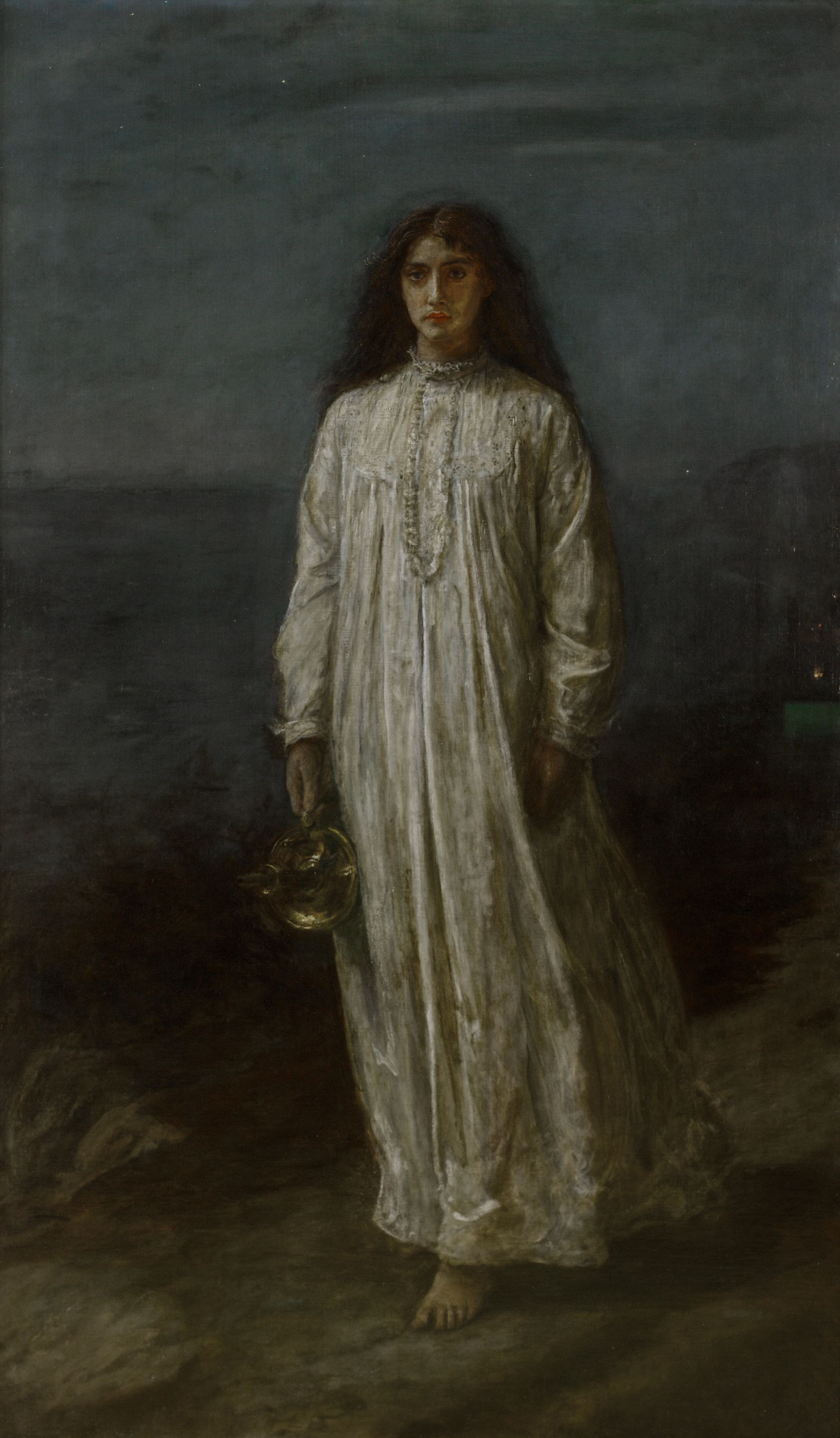 Bonhams : Sir John Everett Millais, PRA (British, 1829-1896) A Somnambulist