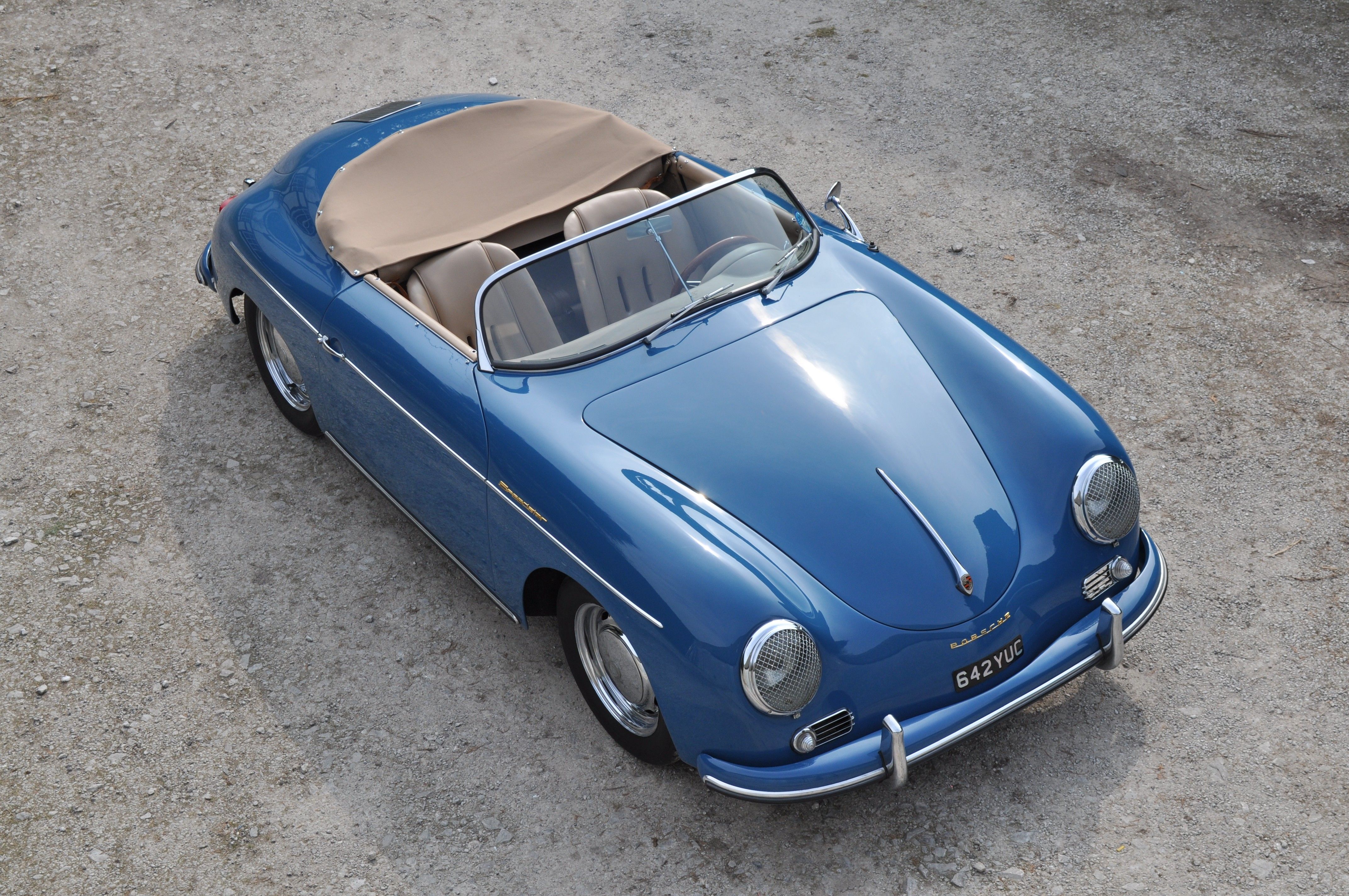1957 Porsche 356A 1600 Speedster Chassis no. 83915 - auctions & price ...