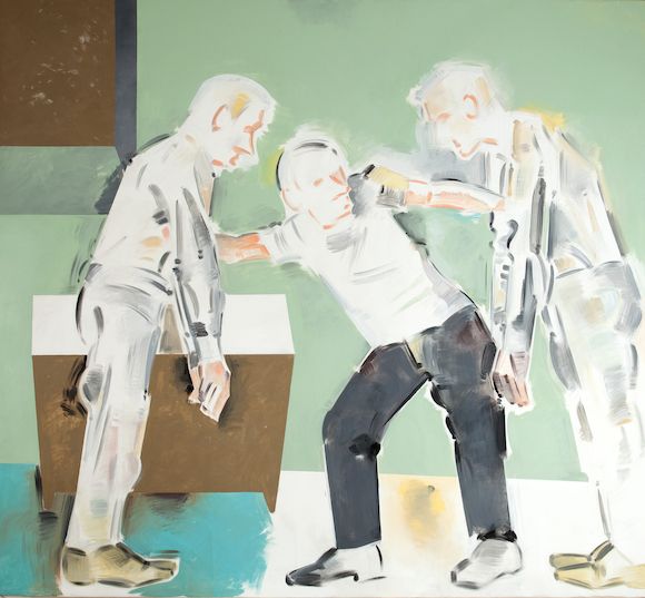 Bonhams : Apostolos Georgiou (Greek, born 1952) Untitled 230 x 250 cm.