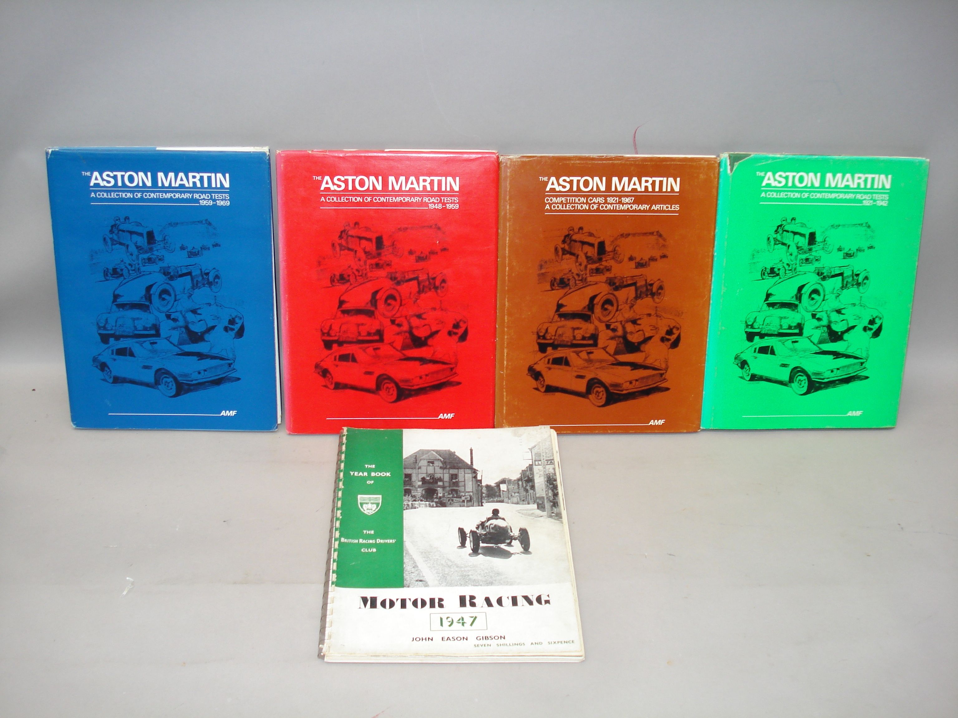 Bonhams Cars : Four Volumes of 'The Aston Martin A Collection Of ...