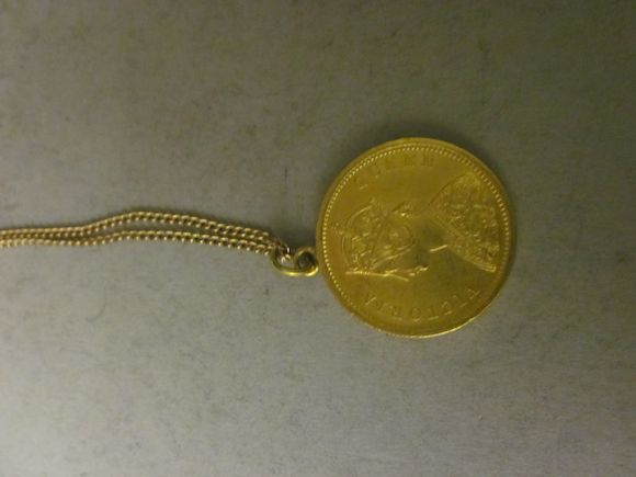 Bonhams : Victoria 1837 - 1901: An Indian one Mohur coin pendant, 1862,
