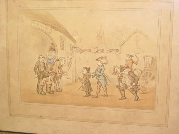 Bonhams : Dr. Thomas Munro (British, 1759-1833) Landscape scene with ...