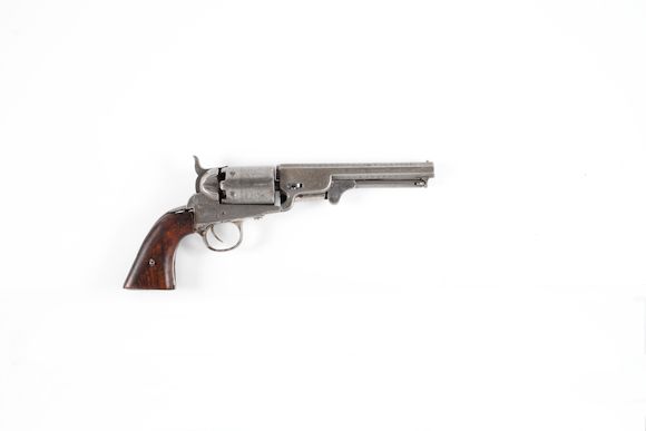 Bonhams : A Liege Six-Shot Percussion Revolver