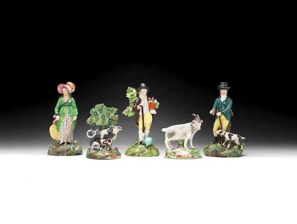 Bonhams : A study collection of Enoch Wood figures and animal models ...
