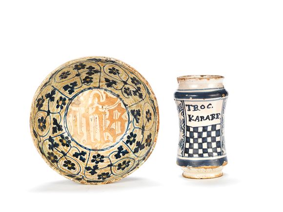 Bonhams : A Spanish lustre-decorated bowl, Valencia (Manises), circa ...