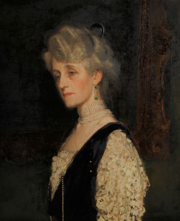 Bonhams : Gerald Kelly (British, 1879-1972) Portrait of Margaret Stuart ...