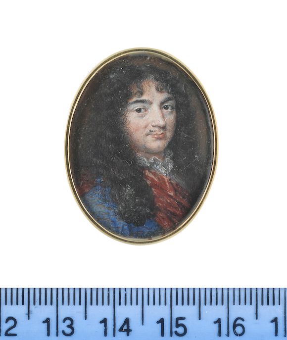 Bonhams : French School, circa 1660 Louis XIV (1638–1715), wearing blue ...