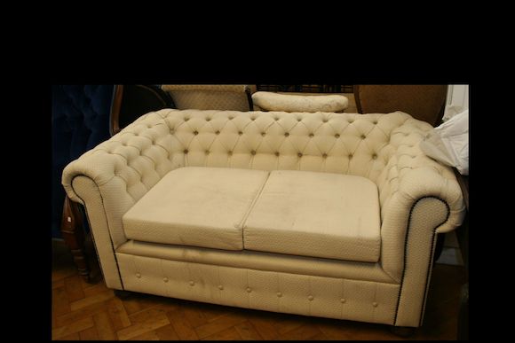 Bonhams : A Chesterfield-type sofa, early 20th Century