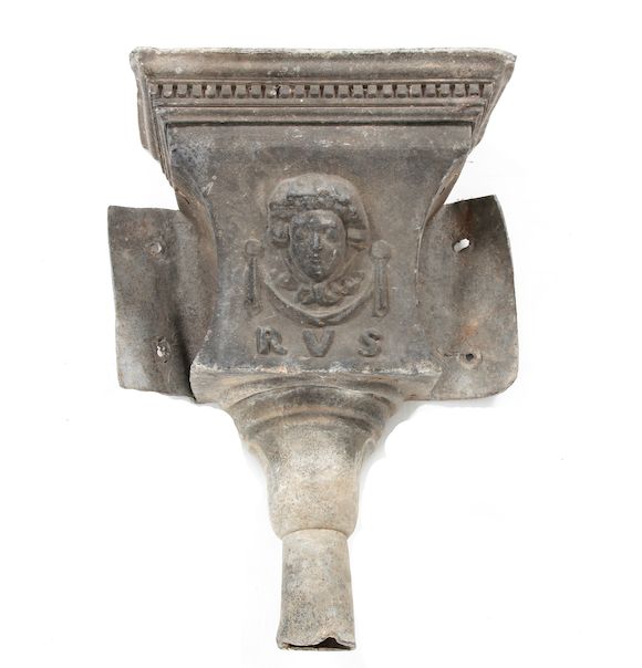 Bonhams : A Victorian lead rain-hopper or downspout