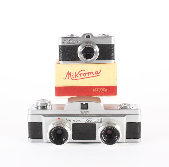 Bonhams : Mikroma cameras 2