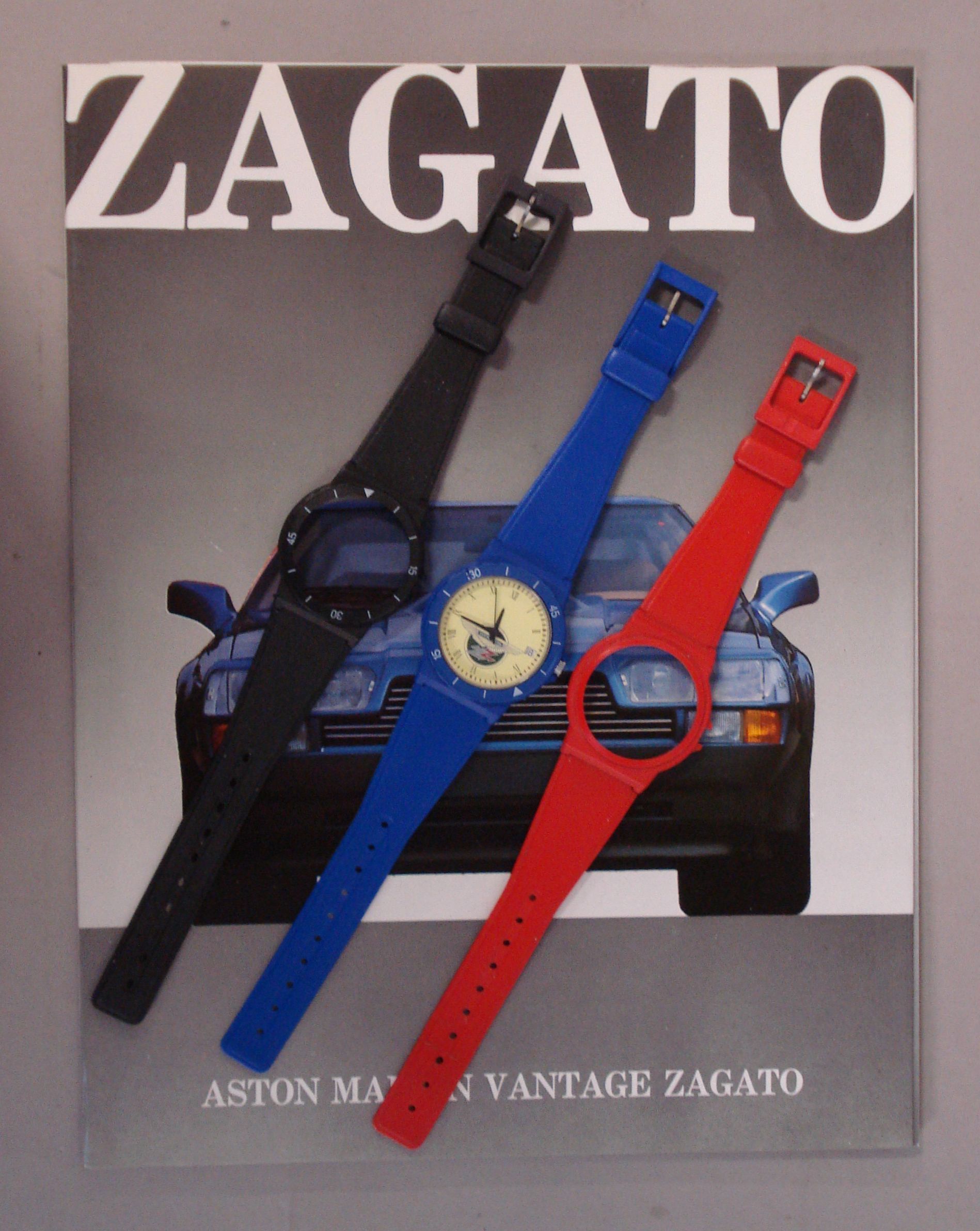 Bonhams Cars : An Aston Martin Zagato sports watch, by Fortis,