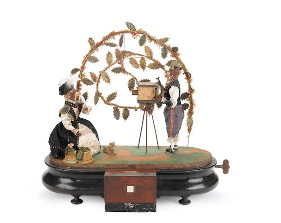 Bonhams : Phalibois Monkey Photographer and Lady Subject Automata ...