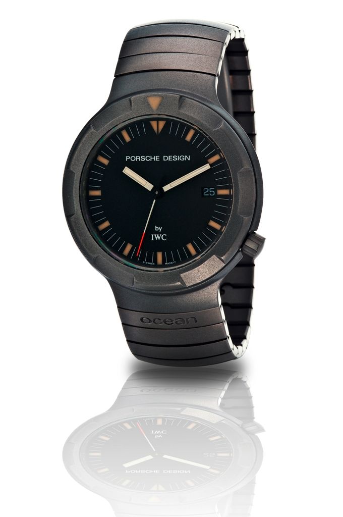 Bonhams : IWC. A fine and rare titanium automatic diver's ...