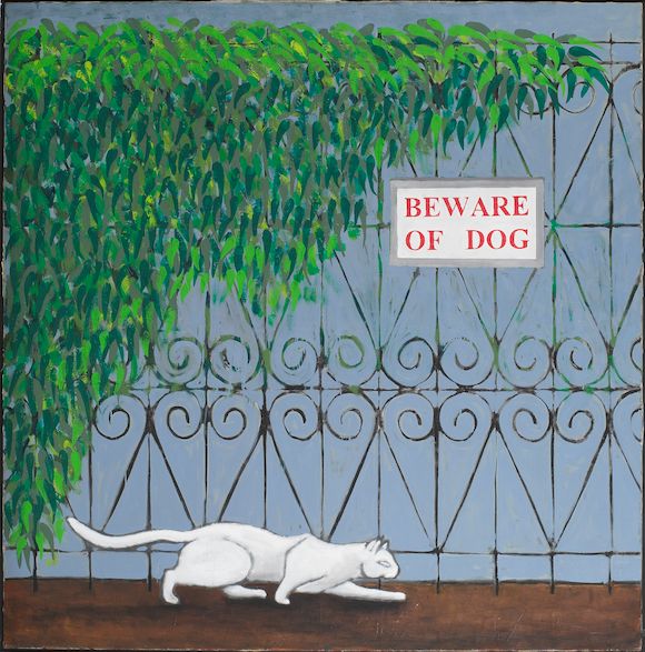 Bonhams : Farid Abu Shakra (Israeli, born 1963) 'Beware of the dog'