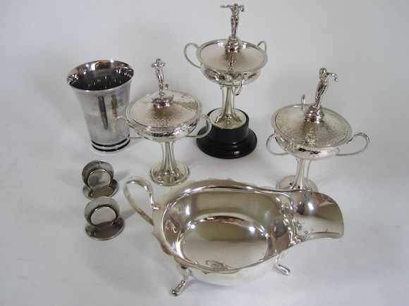 Bonhams : A collection silver