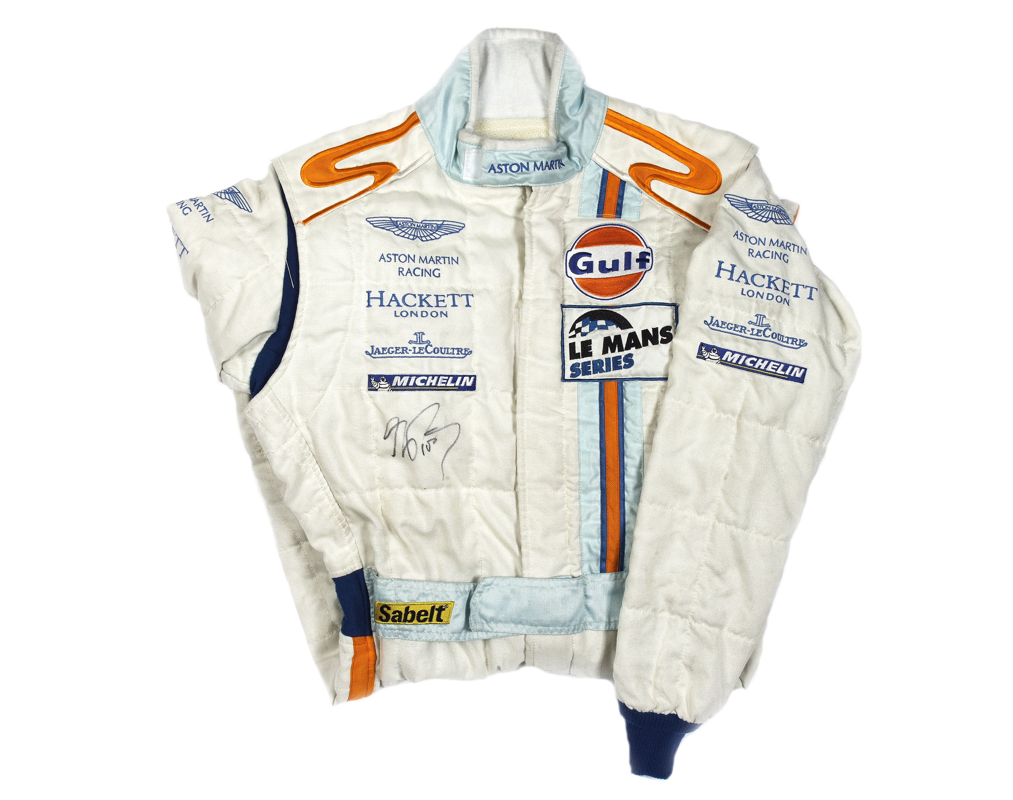 Bonhams Cars : An Aston Martin racing suit worn by Alain Prost, 2010,