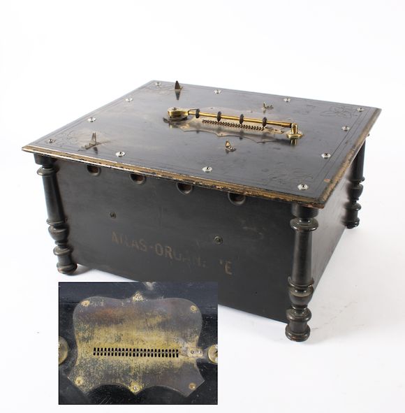 Bonhams : An Atlas organette,