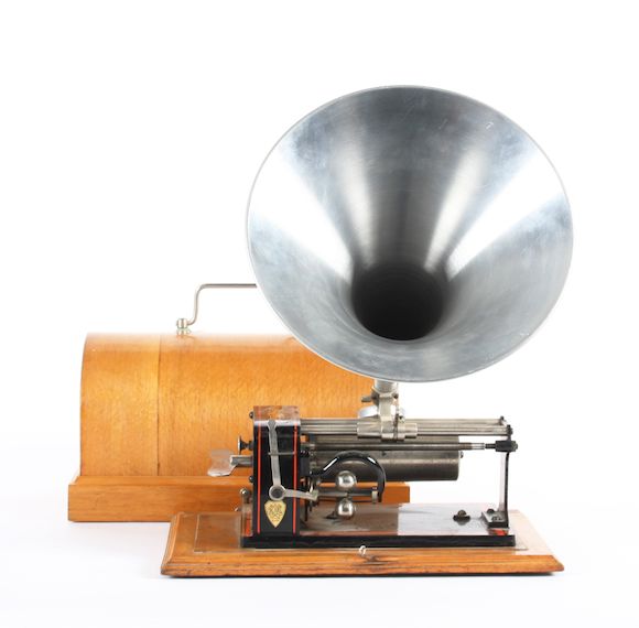 Bonhams : An Excelsior phonograph,