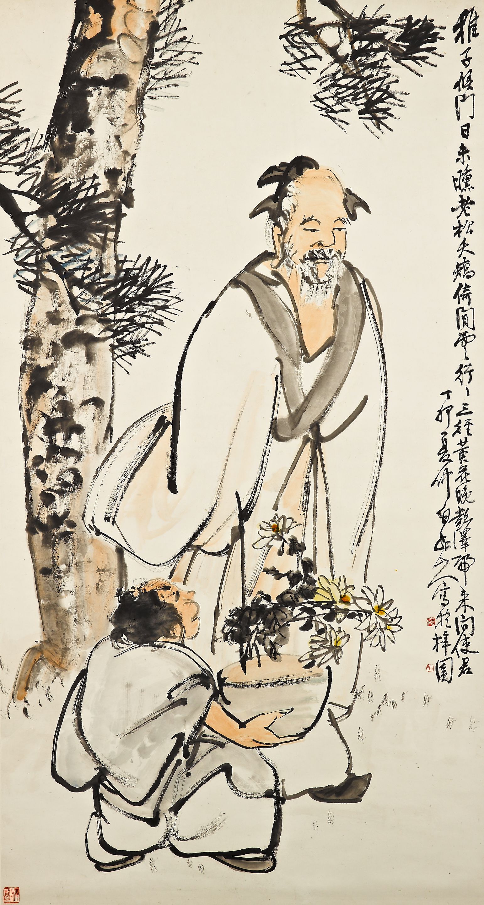 Bonhams : Wang Zhen (1867-1938) Tao Yuanming