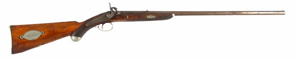 Bonhams : A Percussion Sporting Rifle