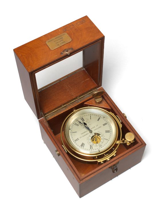 Bonhams : A two day survey chronometer with electrical contacts Thomas ...