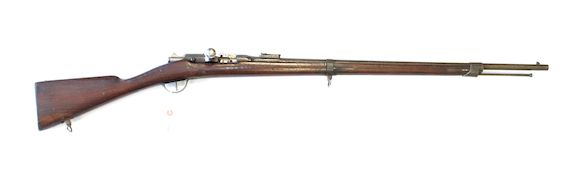 Bonhams : A French 11mm Breech Loading Gras Cadet Rifle