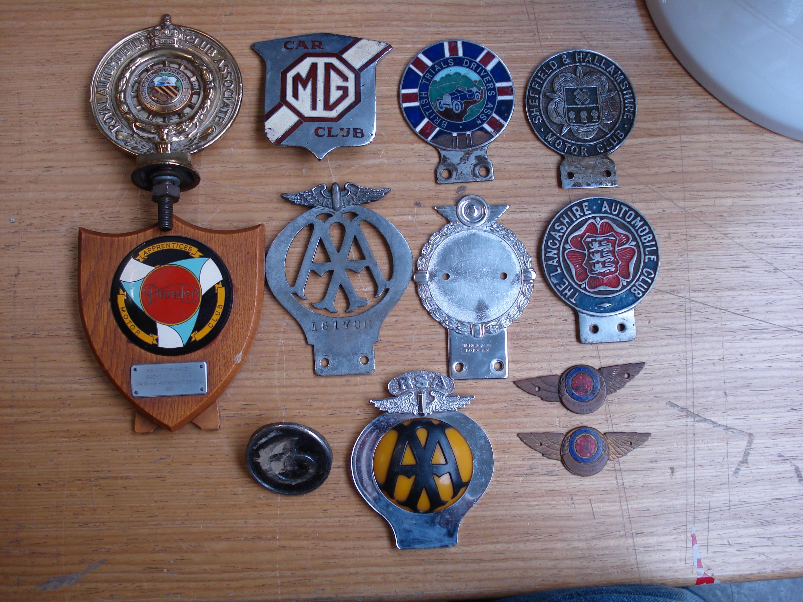 Bonhams Cars A Lot Of Badges