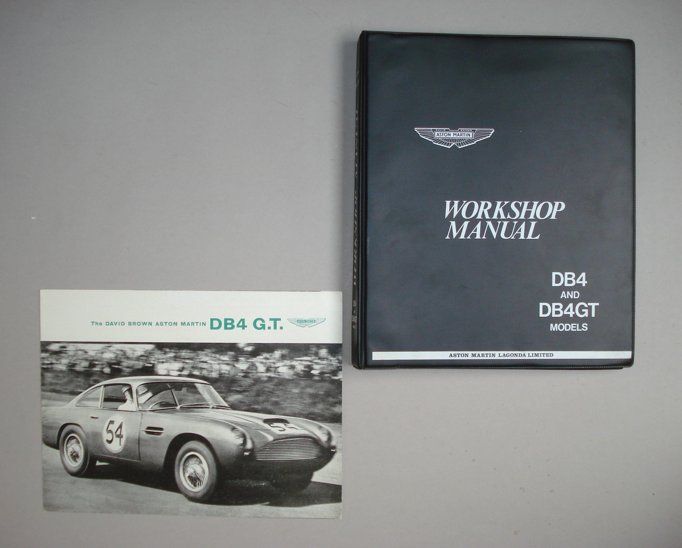Bonhams Cars : An Aston Martin DB4 and DB4GT Workshop Manual,