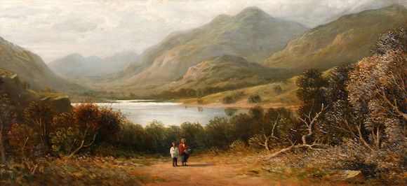 Bonhams : Samuel Bough, RSA (British, 1822-1878) Loch Ness