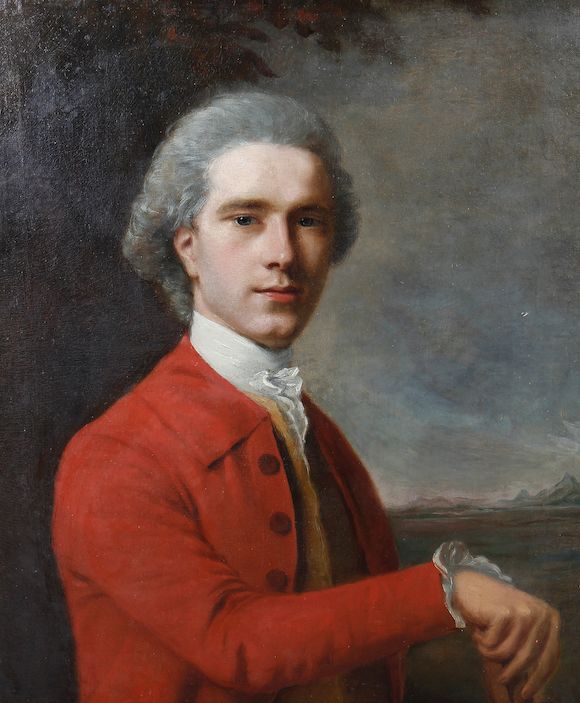 Bonhams : Nathaniel Hone (Irish, 1718-1784) Portrait of a gentleman ...