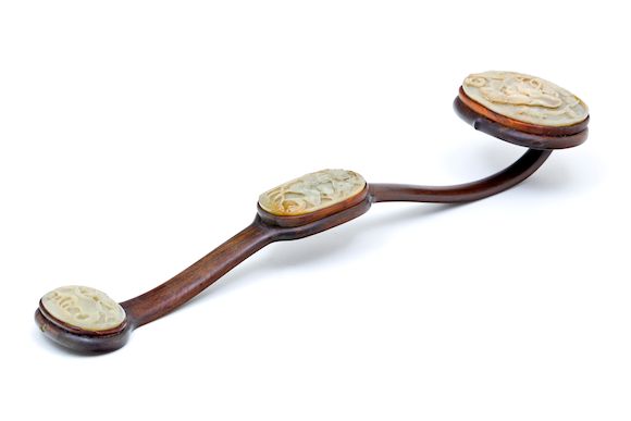 Bonhams : A Chinese ruyi early 19th century