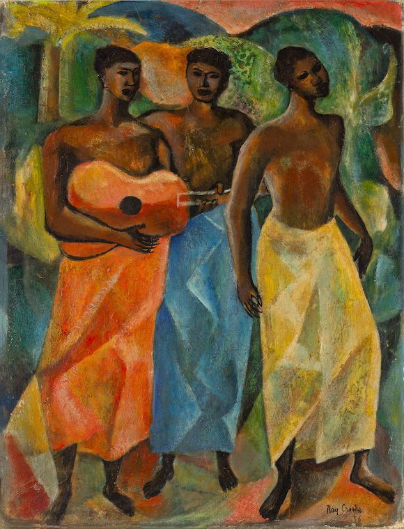 Bonhams : Ray Crooke (born 1922) Three Figures 1956