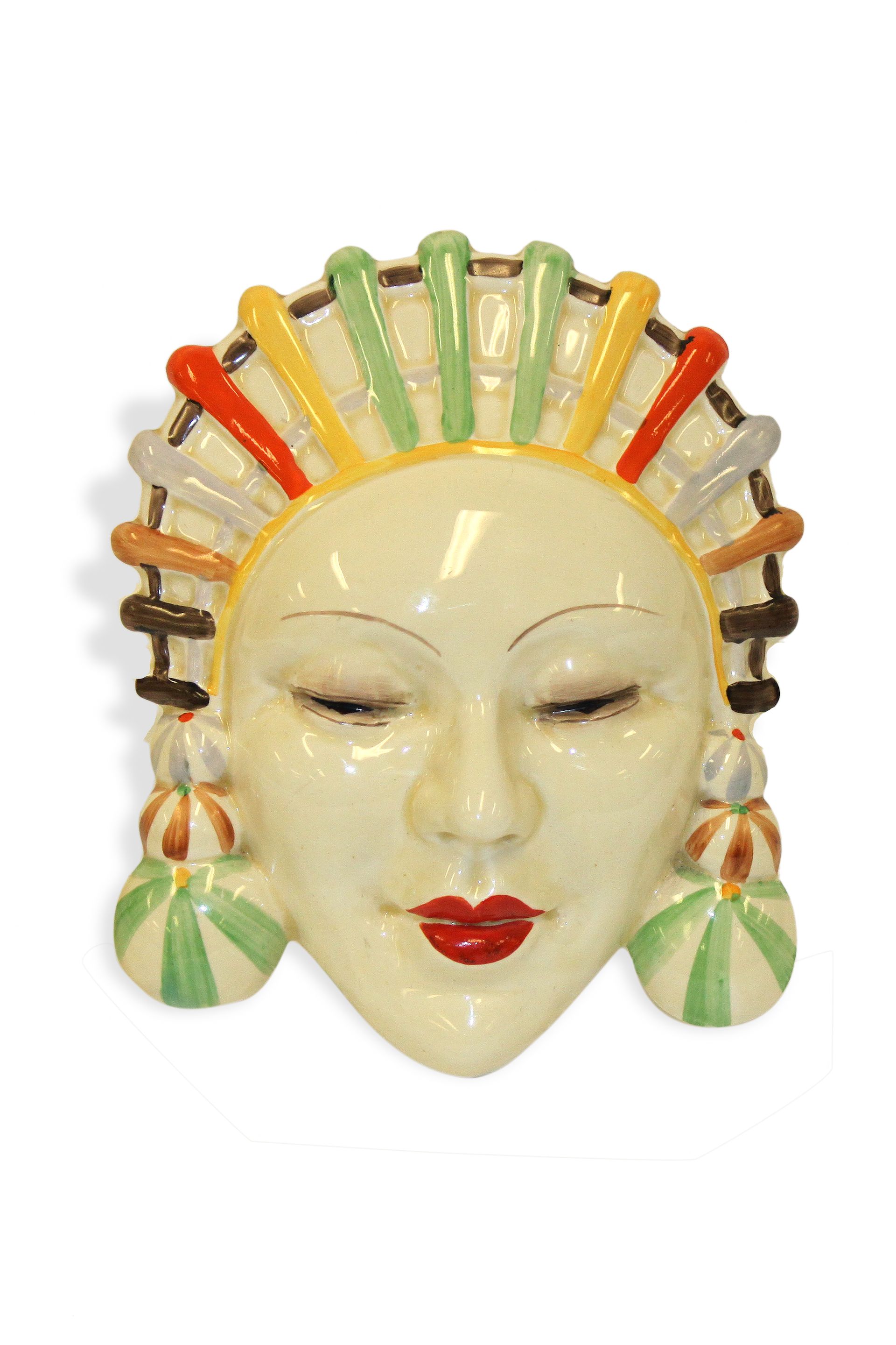 Bonhams : A Clarice Cliff Mask circa 1928