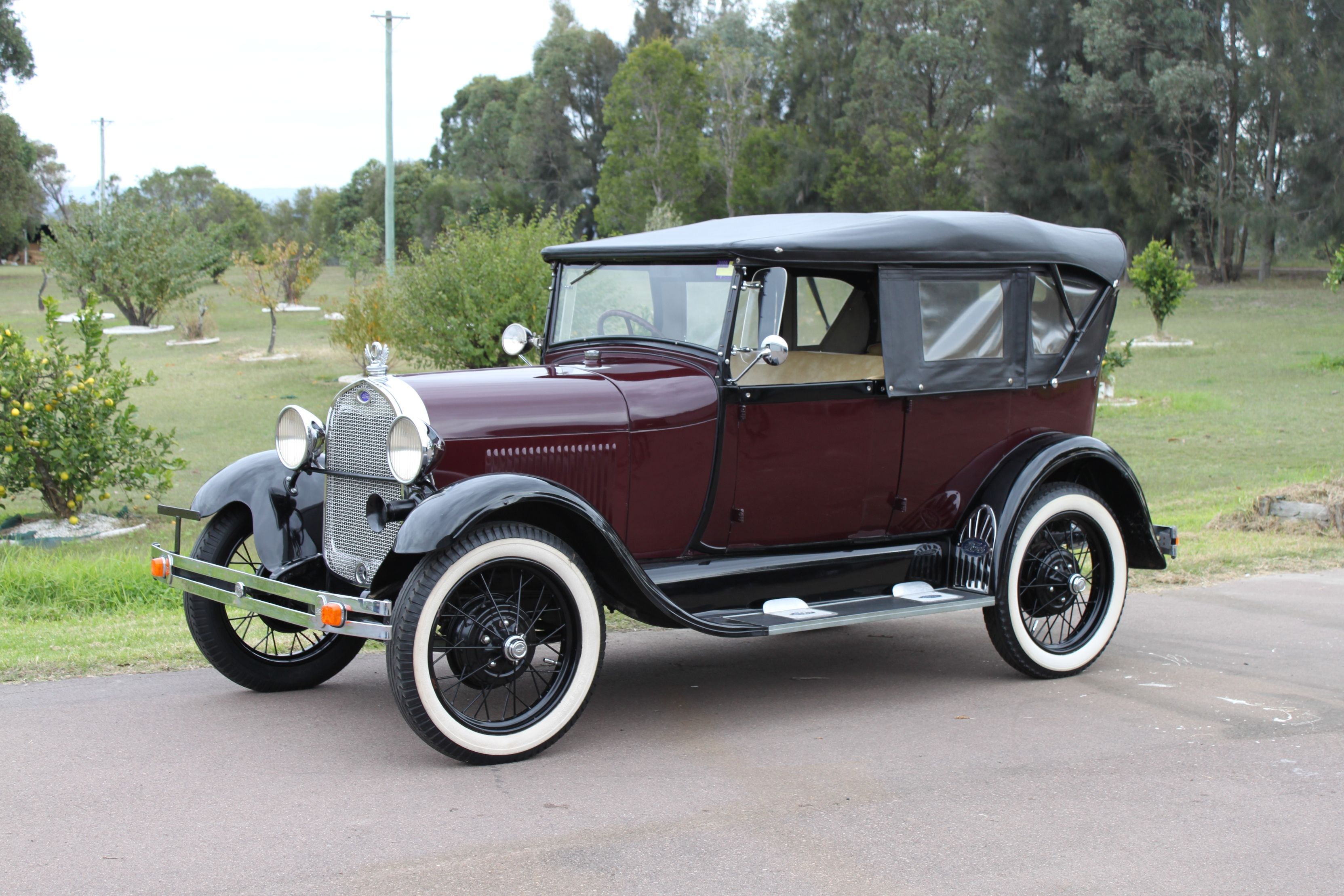 Bonhams Cars : 1928 Ford Model A Tourer Engine no. CA58326