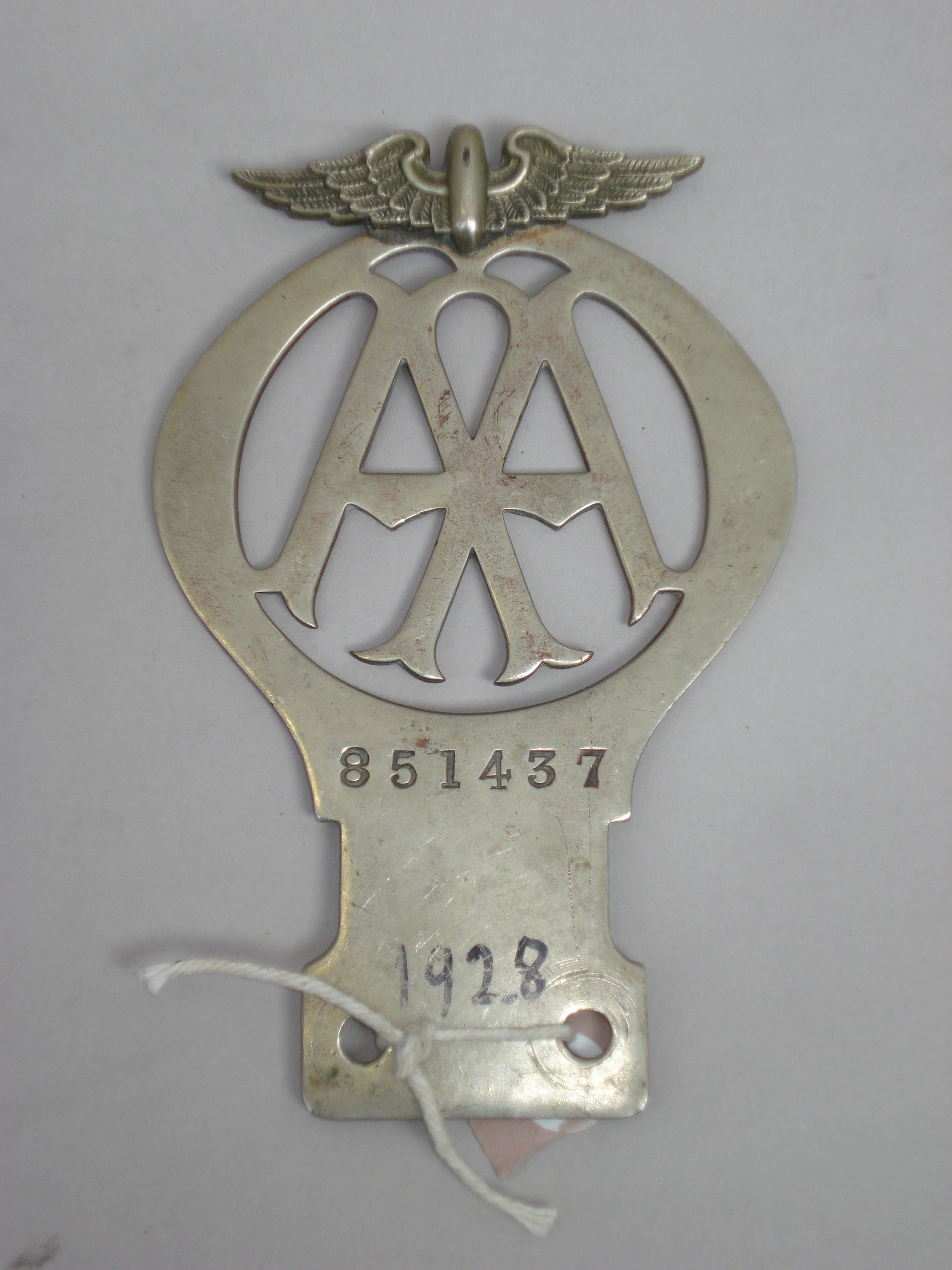 Bonhams Cars : An AA badge, 1920s,