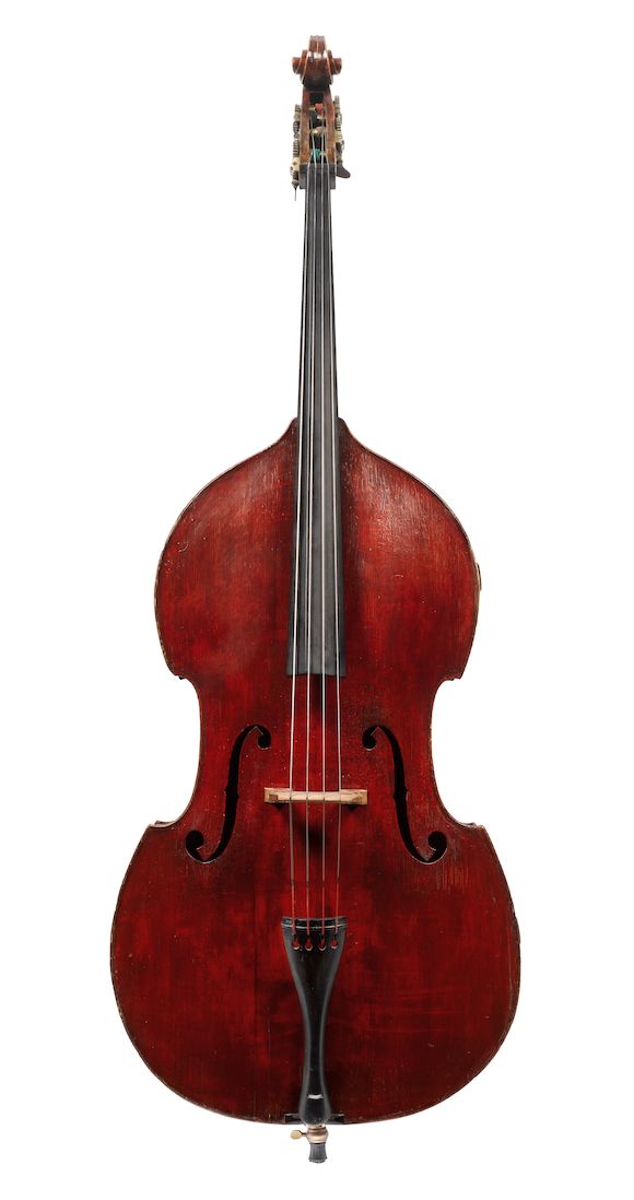Bonhams : A Four String French Bass of the Paris School, circa 1860 (2)