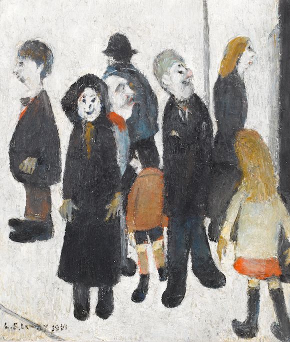 Bonhams : Laurence Stephen Lowry R.A. (British, 1887-1976) Group of ...