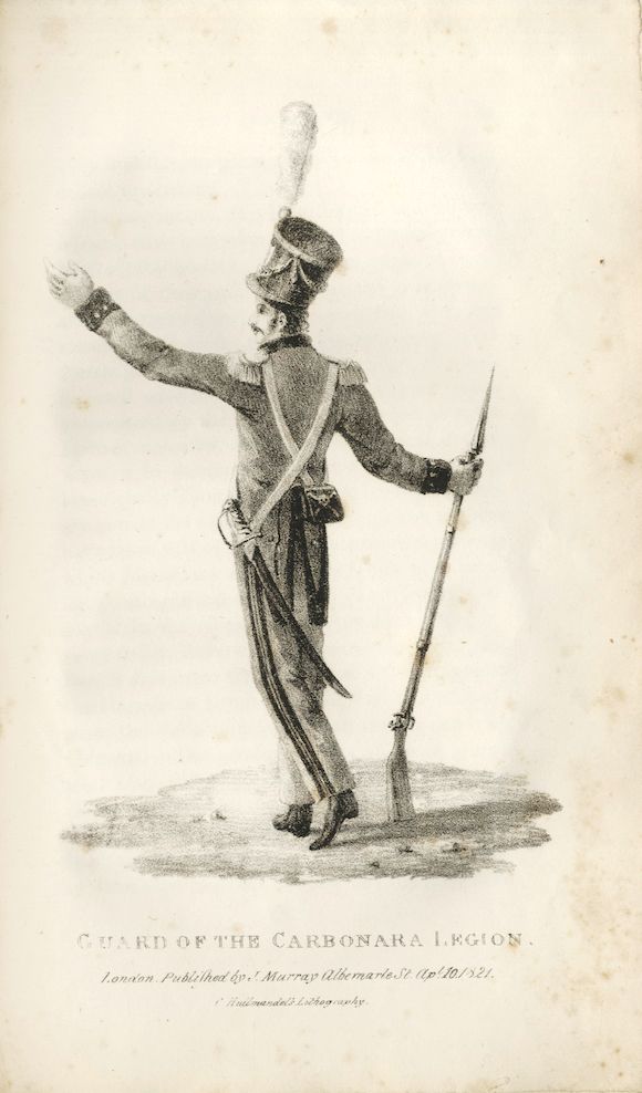 Bonhams : ITALY, CARBONARI Memoirs of the Secret Societies of the South ...