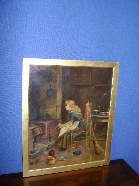 Bonhams : David W. Haddon, R.B.A. (British, active 1884-1914) Woman in ...