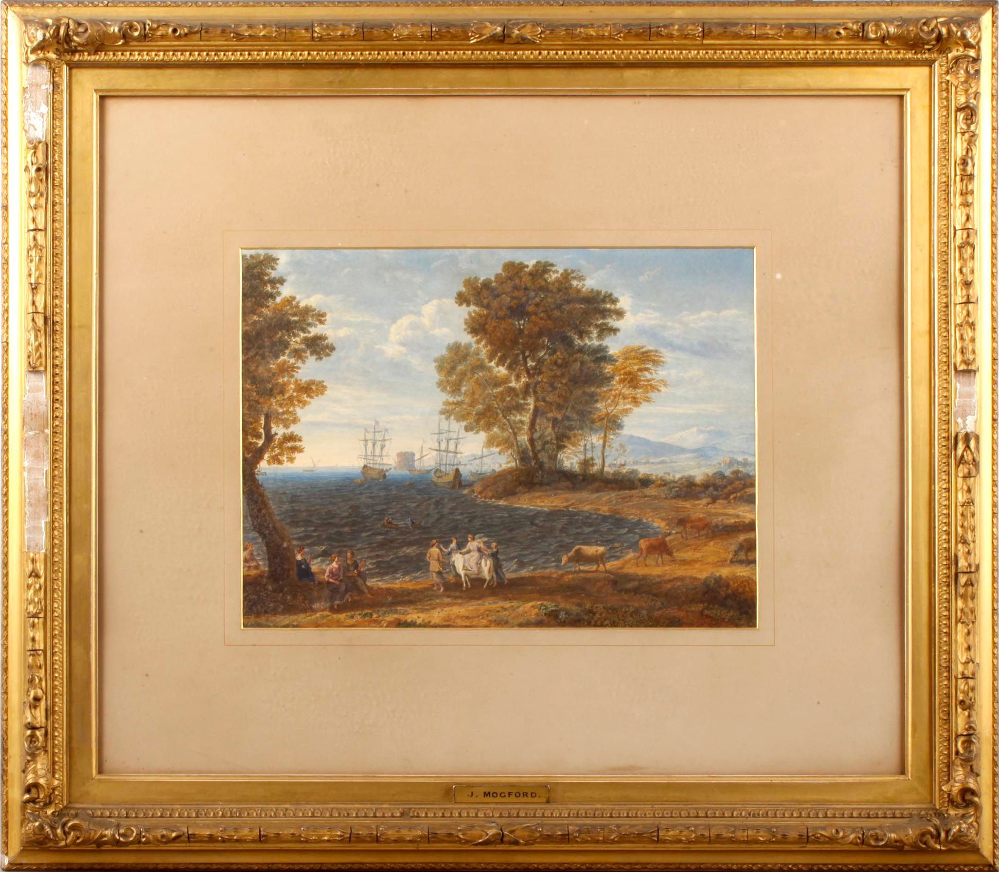 Bonhams : After Claude Gellée, called Claude Lorrain Neoclassical ...