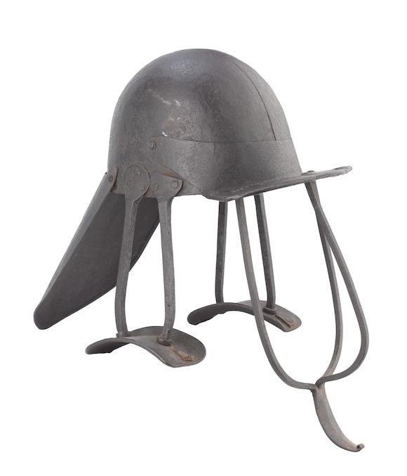 Bonhams : A Rare English Civil War Period Siege Helmet