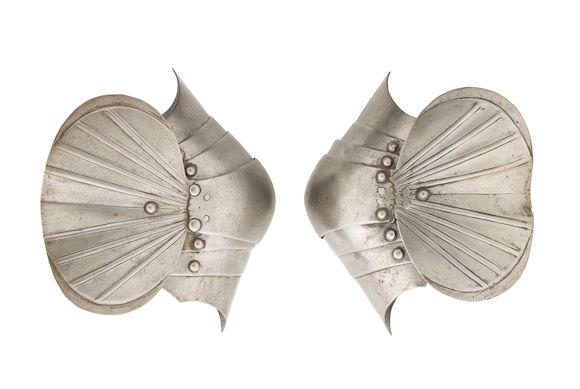 Bonhams : A Pair Of German Poleyns