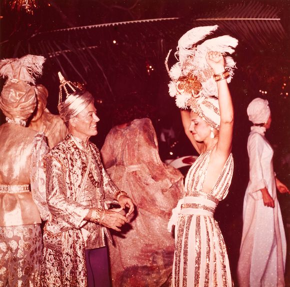 Bonhams : Attributed to Patrick Lichfield (British, 1939-2005) Oliver Messel and Carolina ...