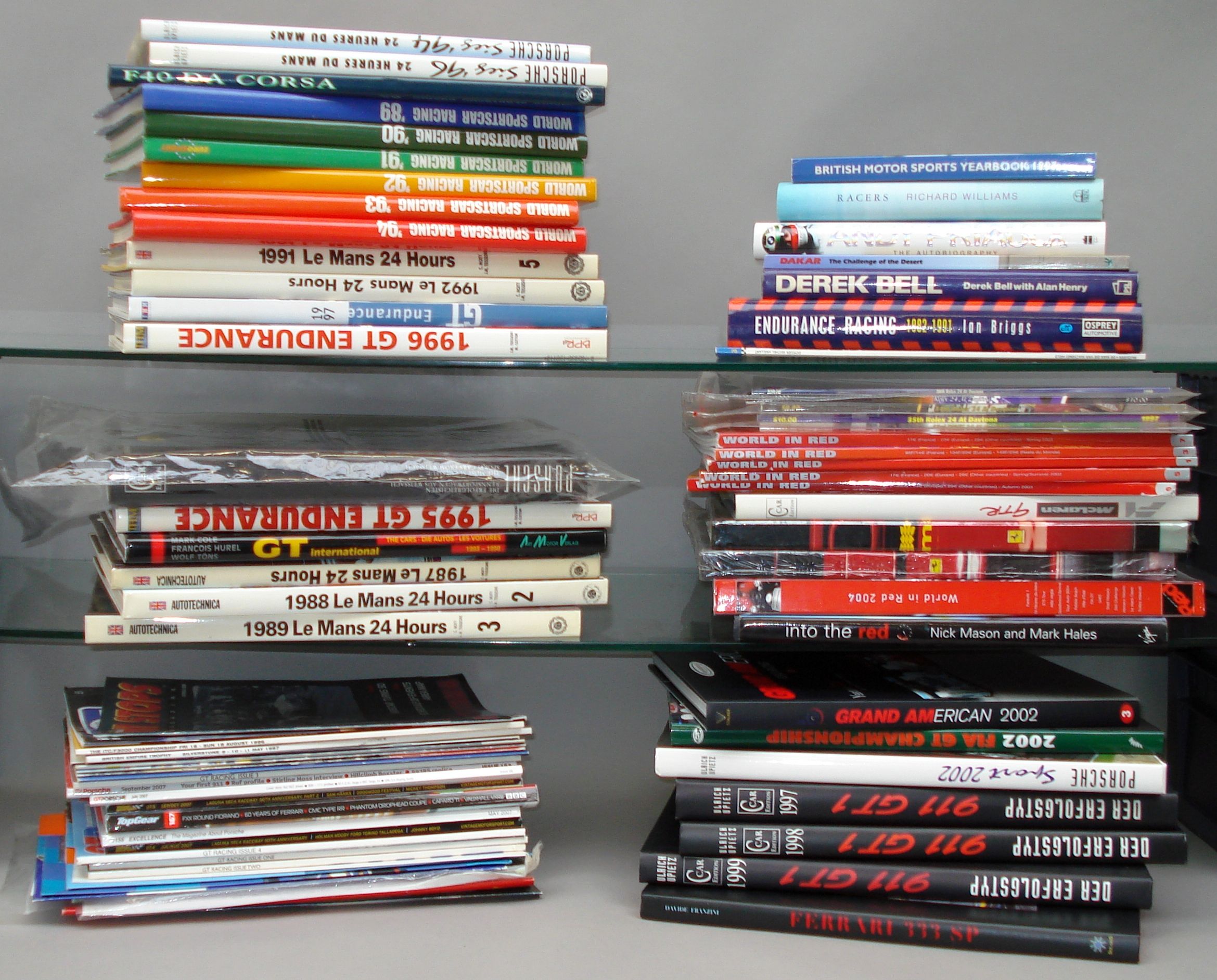 Bonhams Cars : A good collection of GT and Endurance Racing books,