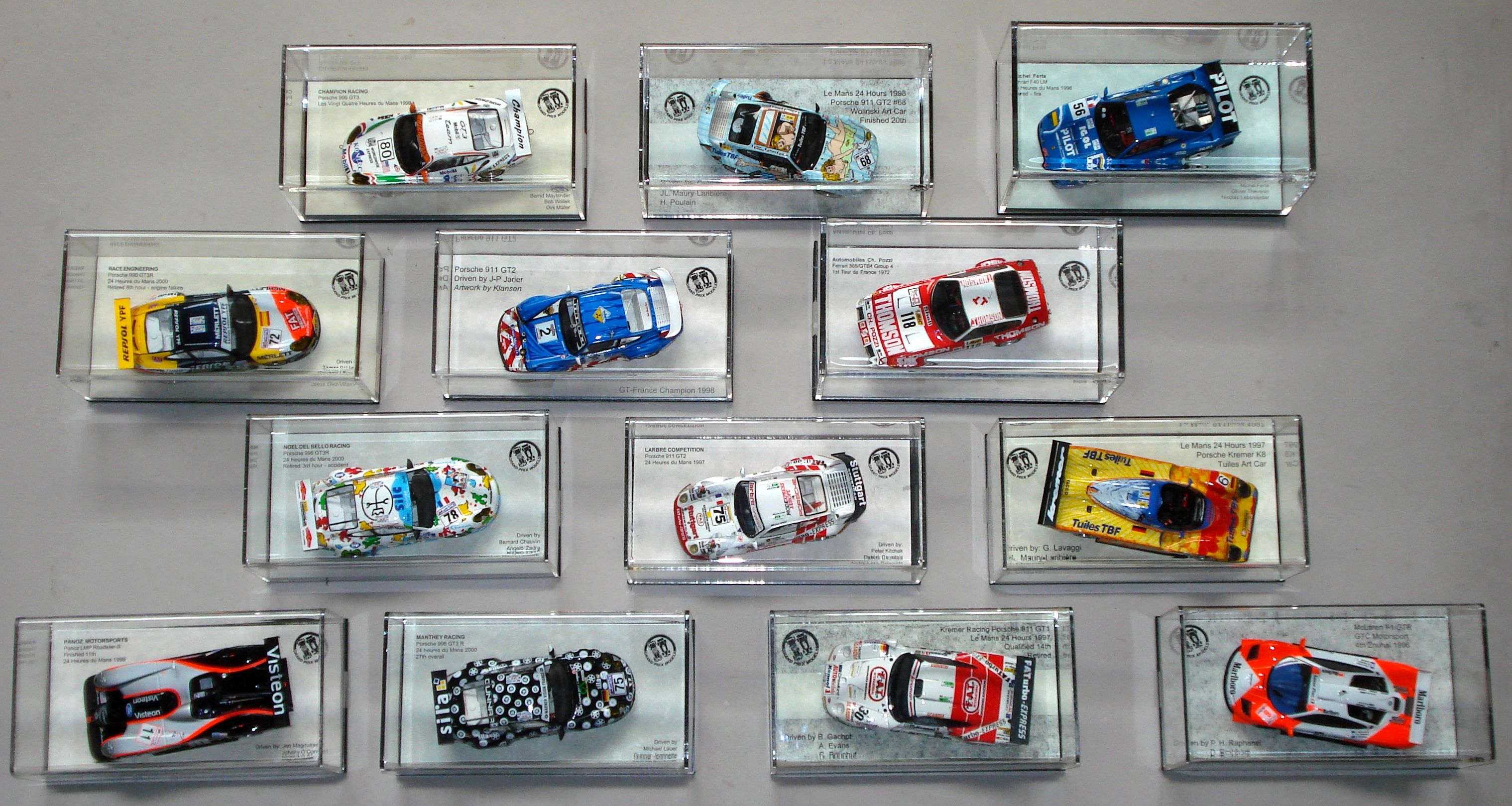 Bonhams Cars : A collection of thirteen 1:43 scale sports car racing ...