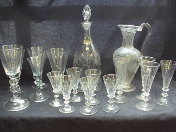 Bonhams A Quantity Of Glasswares