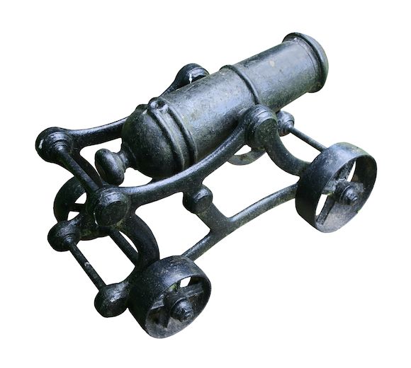 Bonhams : A Cast-Iron Signal Cannon