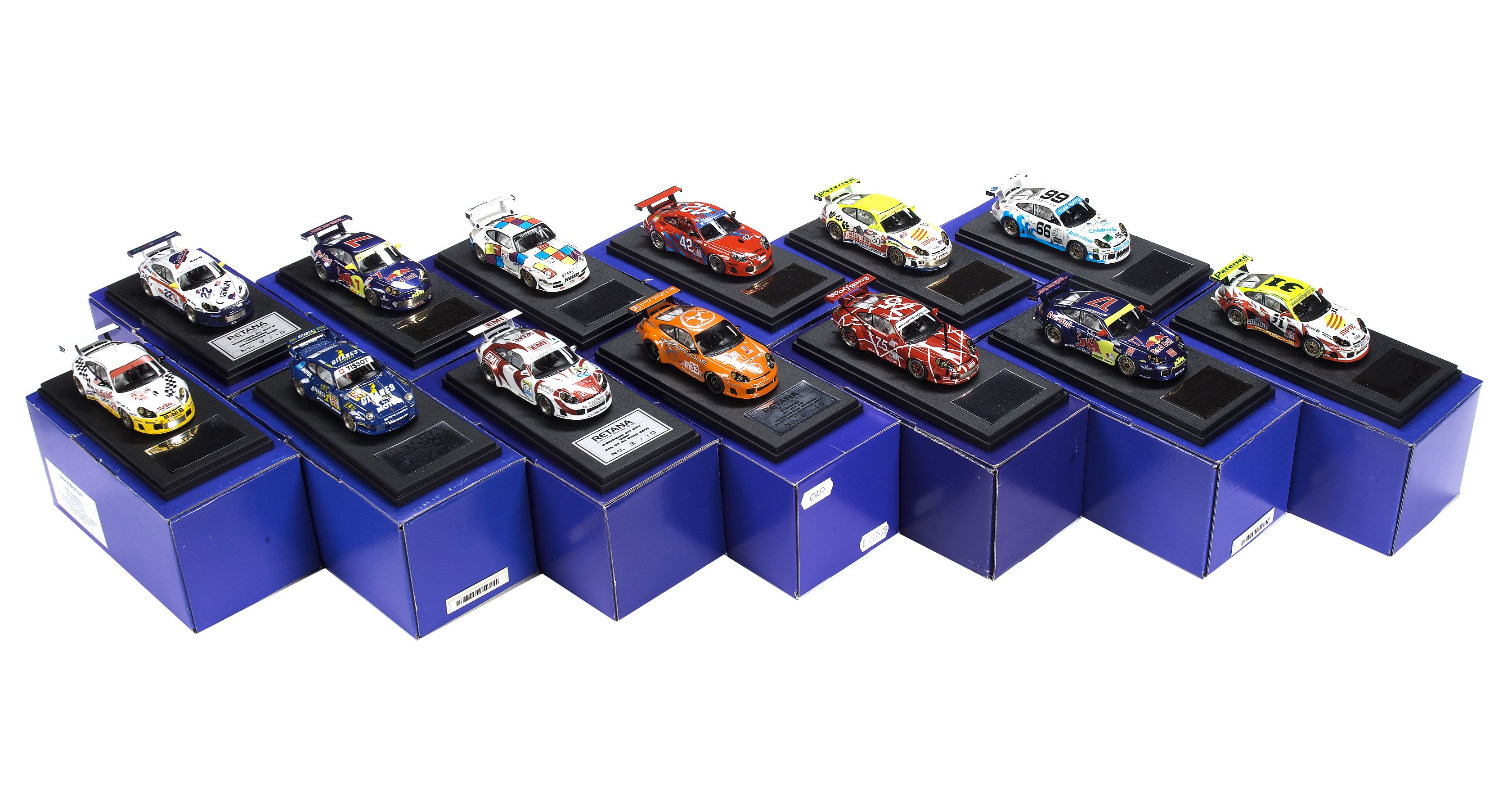 Bonhams Cars : A collection of thirteen Retana Limited Edition Porsche ...