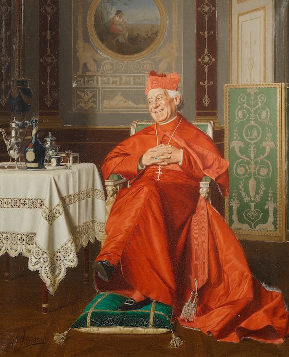 Bonhams : Andrea Landini (Italian, 1847-1935) Anticipation